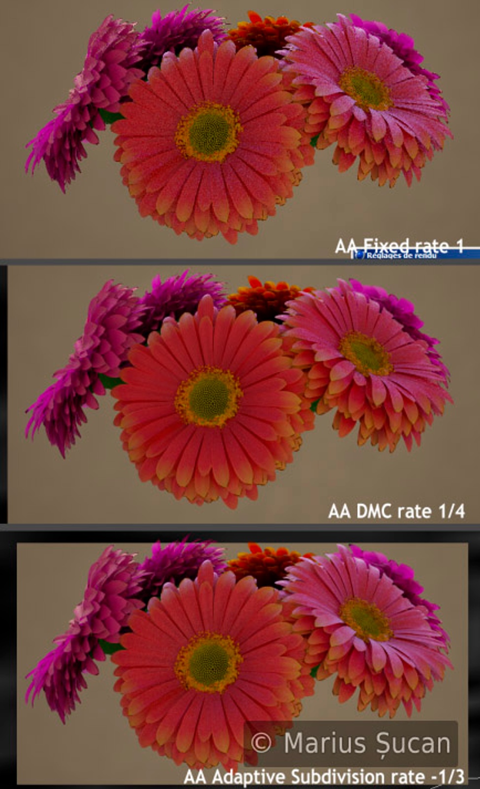 Rendering - Making of The piano room - Marius Șucan